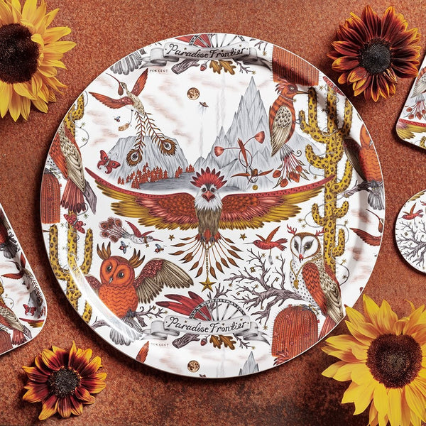 Frontier Round Tray - Gold - THETRAY.SHOP